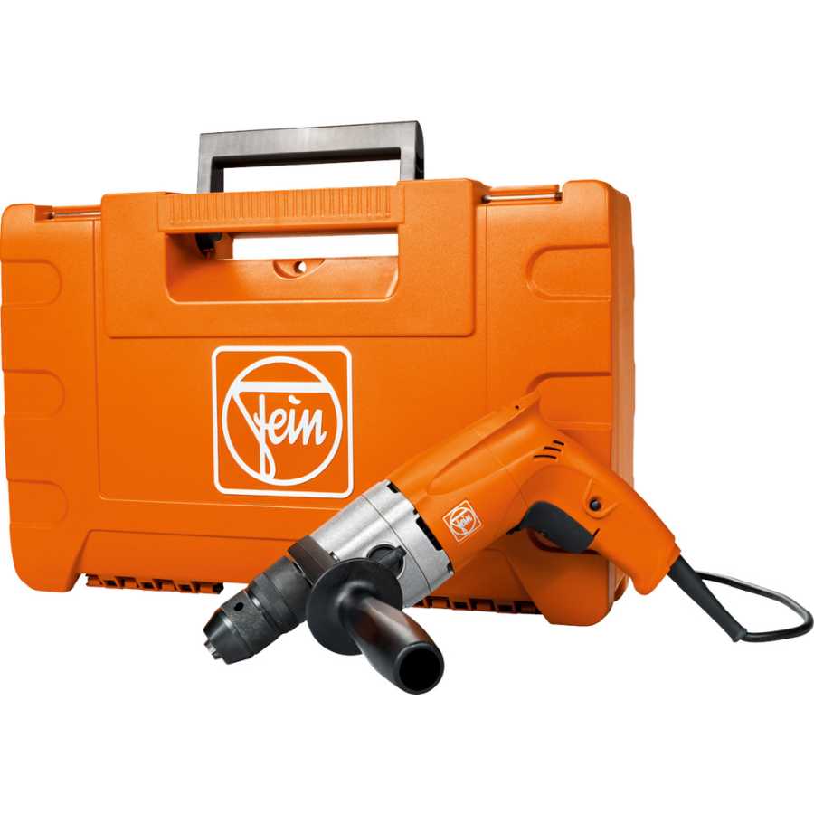 Fein BOP10-2 Hand Drill SET 230v (In Case) %- RedBlackTools in stock